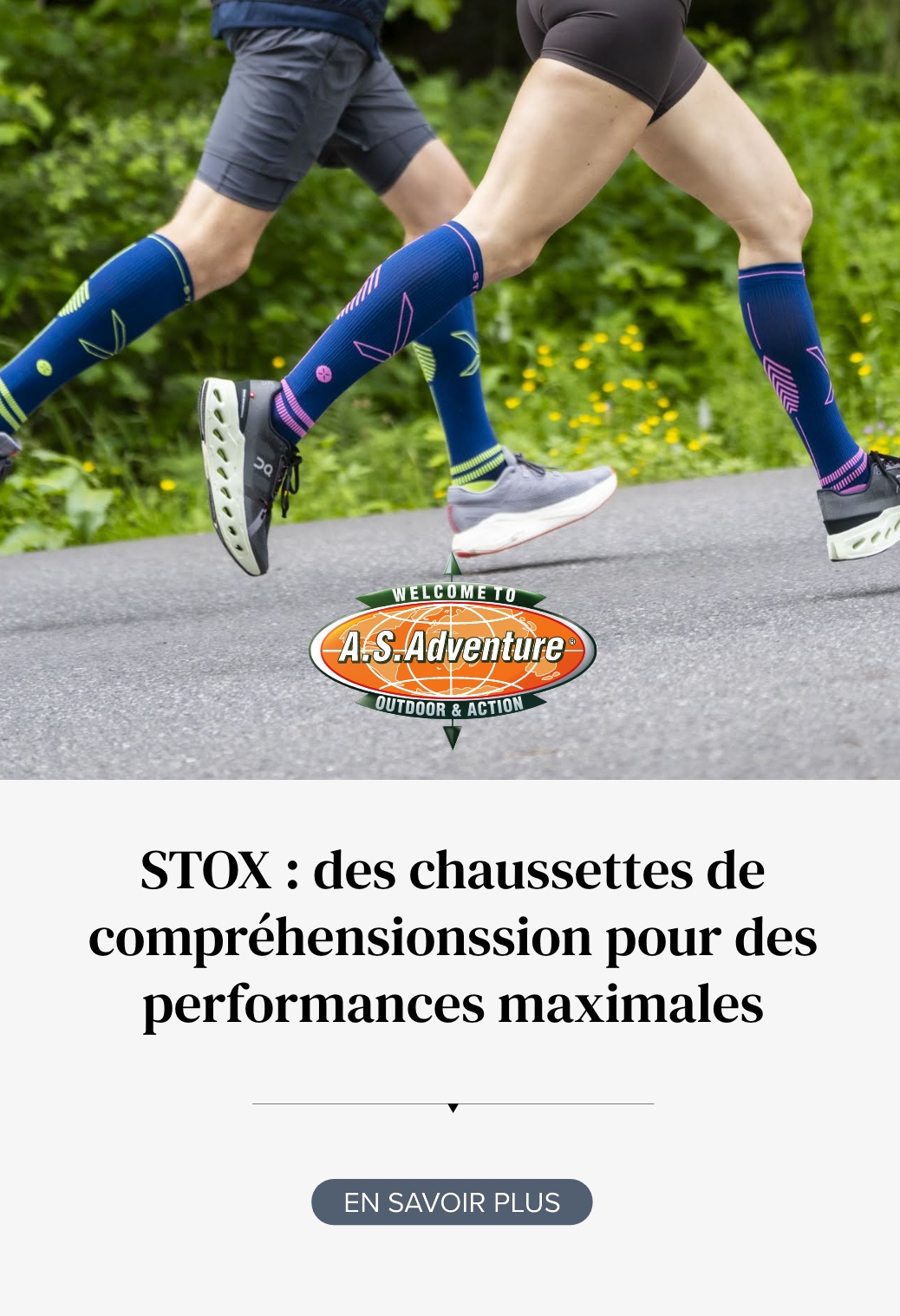 STOX: compressiesokken voor topprestaties | A.S.Adventure