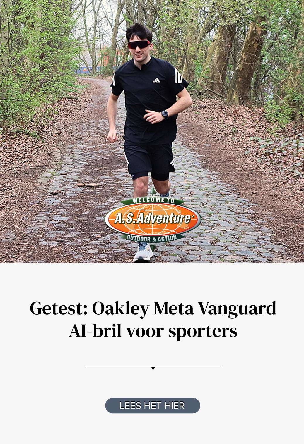 Getest: Oakley Meta Vanguard AI-bril voor sporters | A.S.Adventure