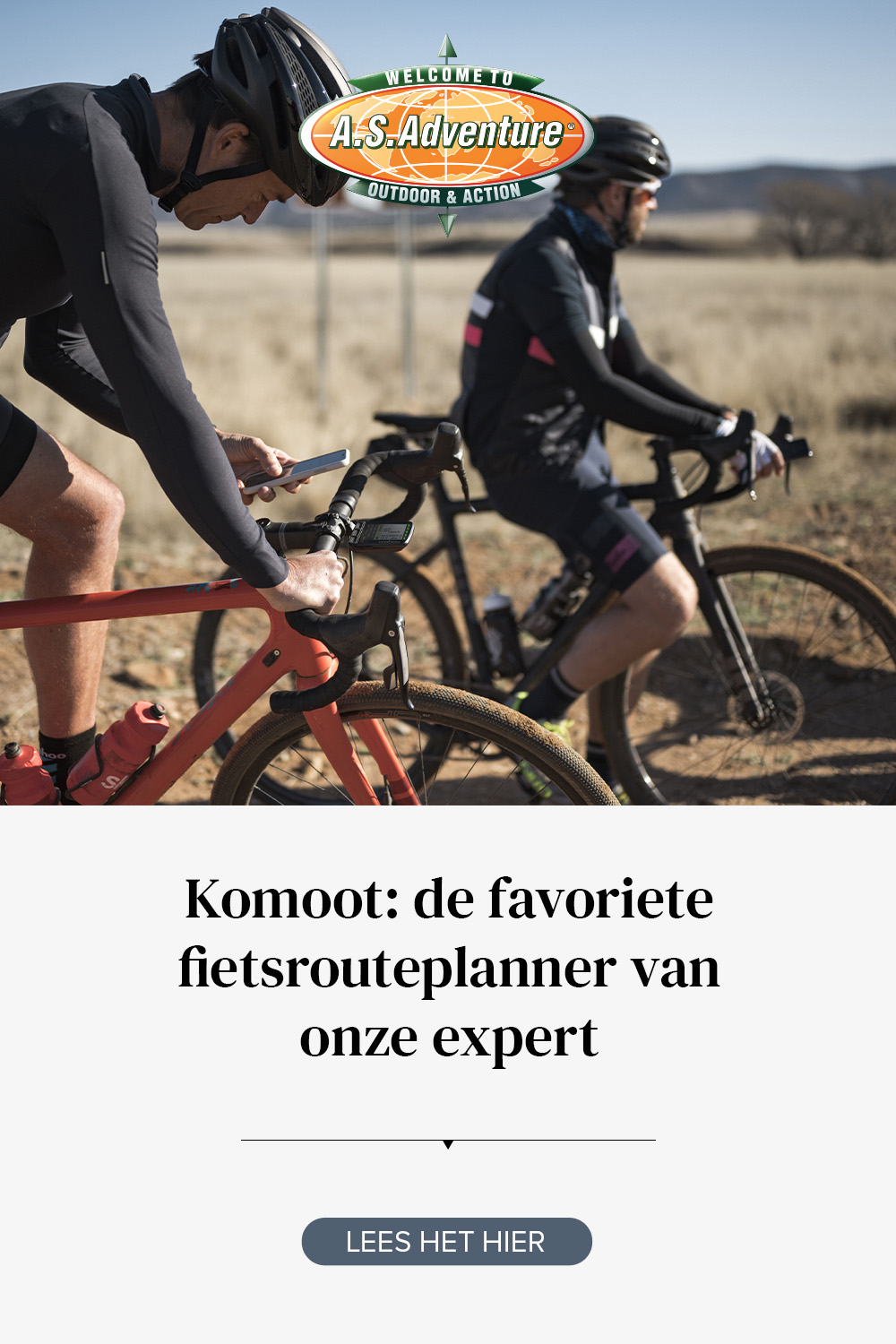 Komoot: de favoriete fietsrouteplanner van onze expert | A.S.Adventure