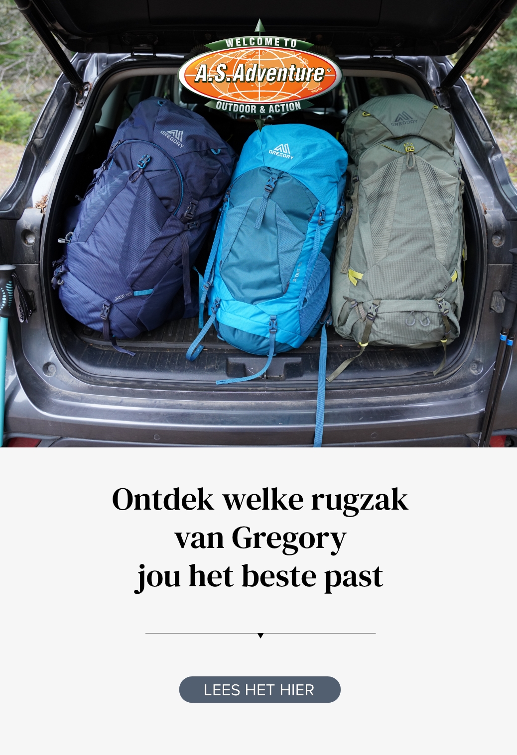 Zo kies je de beste rugzak van Gregory | A.S.Adventure