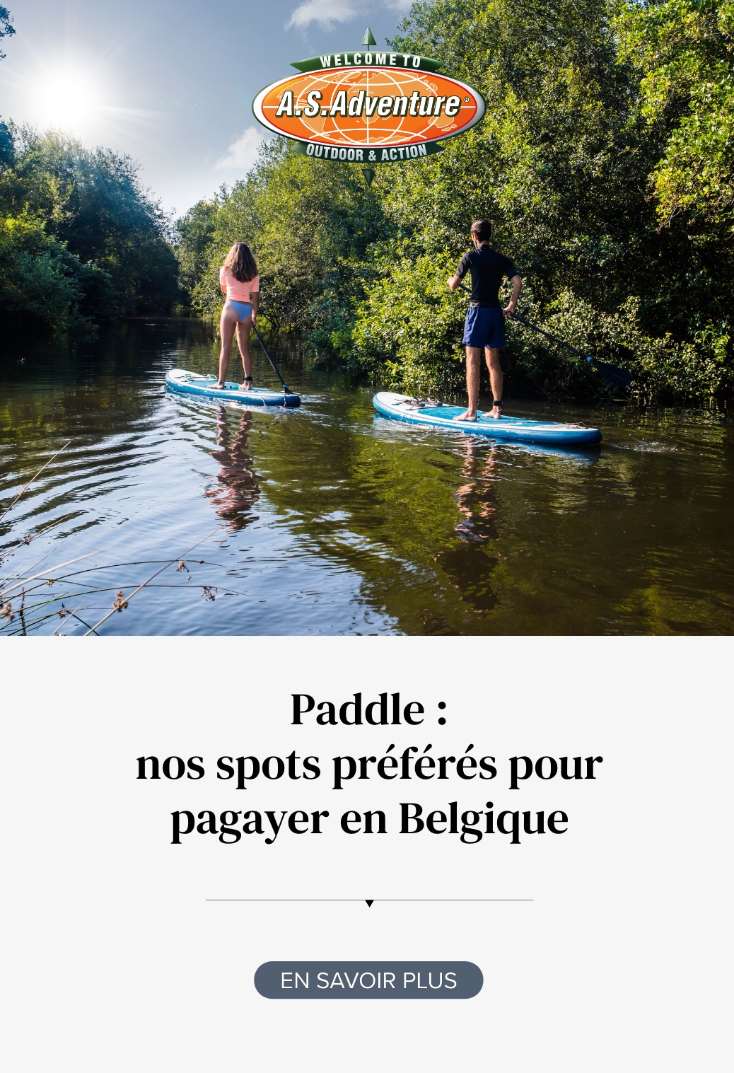 Faire du paddle en Belgique : les plus beaux endroits | A.S.Adventure