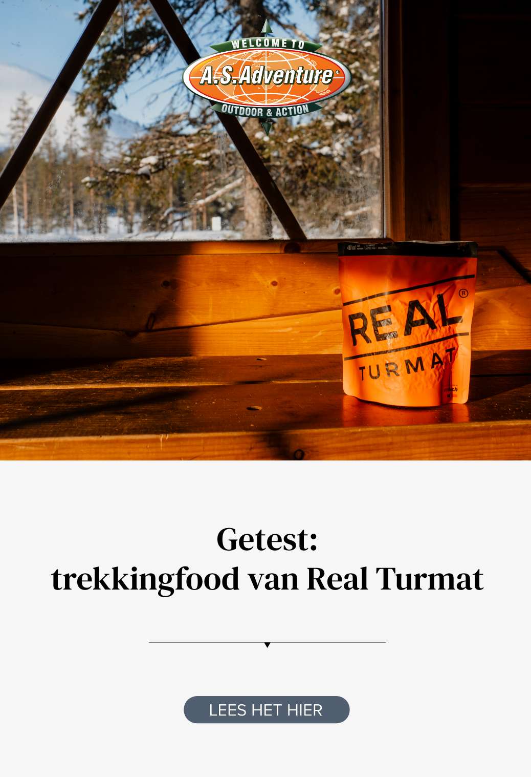 Getest: trekkingfood van Real Turmat | A.S.Adventure