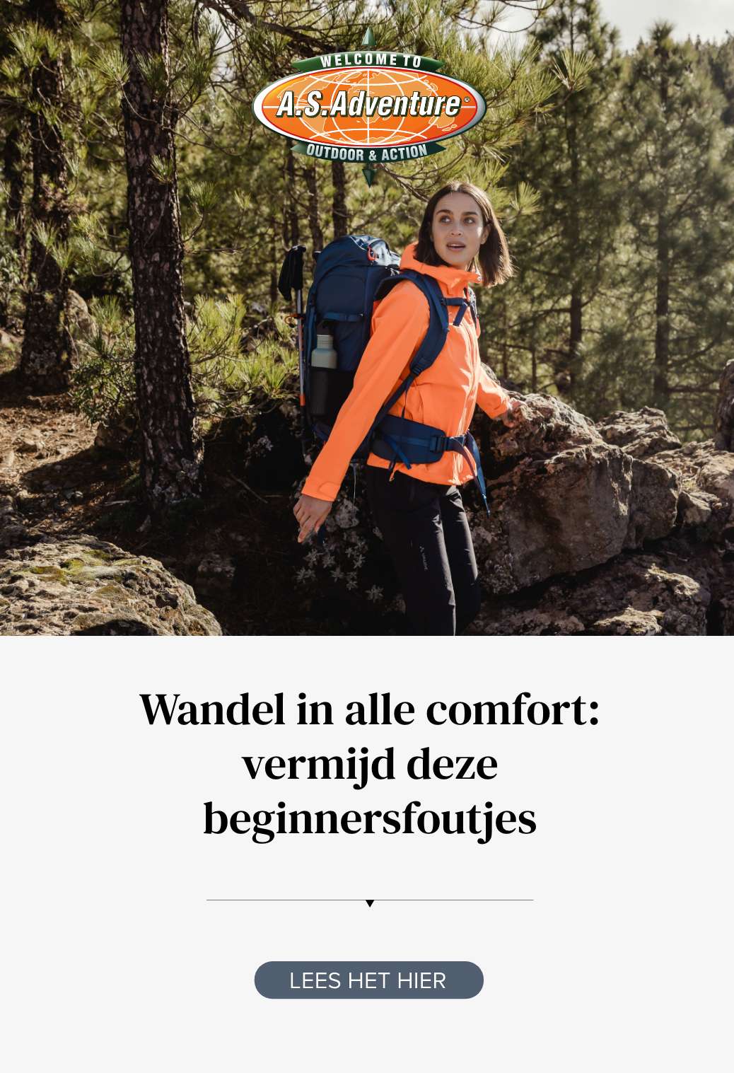 Dit zijn de 8 grootste wandelblunders | A.S.Adventure