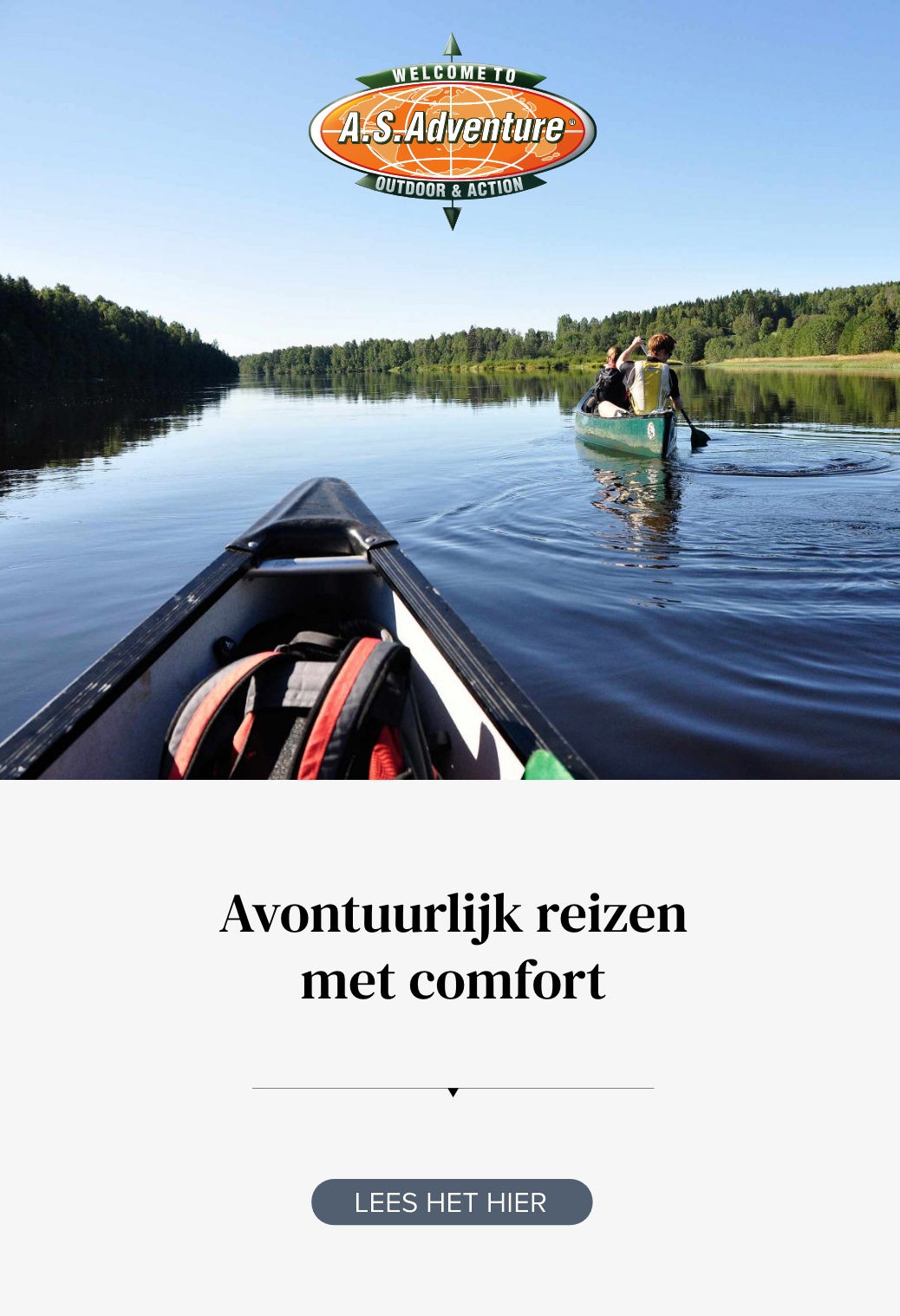 Avontuurlijk reizen met comfort | A.S.Adventure