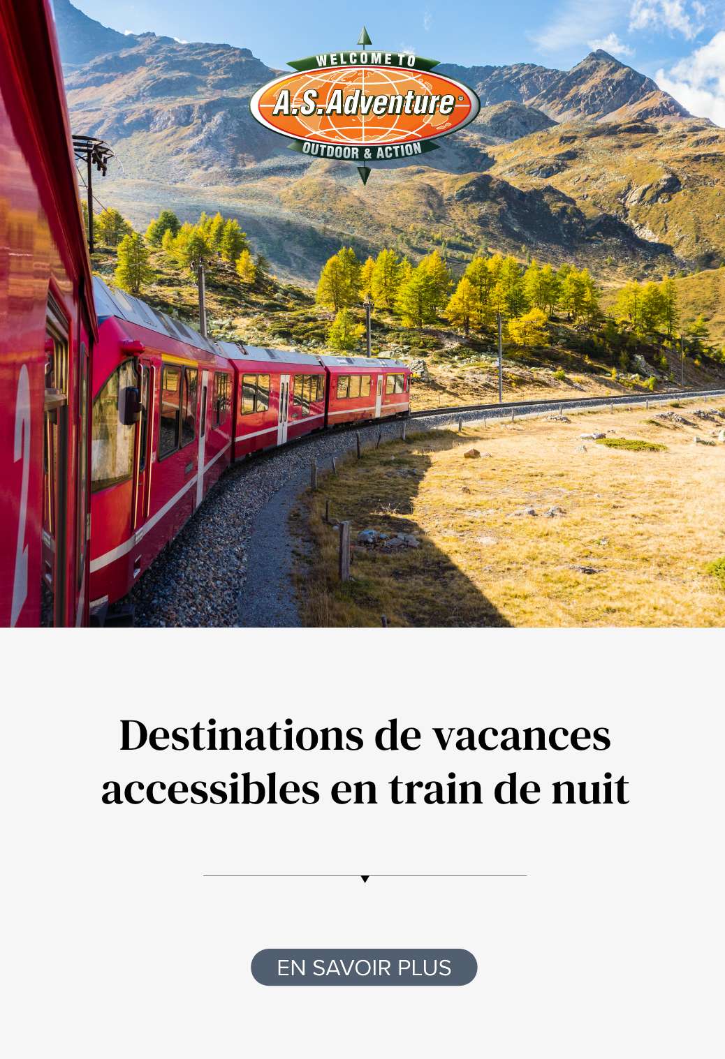 15 destinations de vacances accessibles en train de nuit | A.S.Adventure