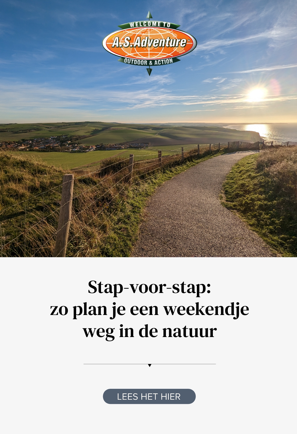 Zo plan je een weekendje weg in de natuur | A.S.Adventure