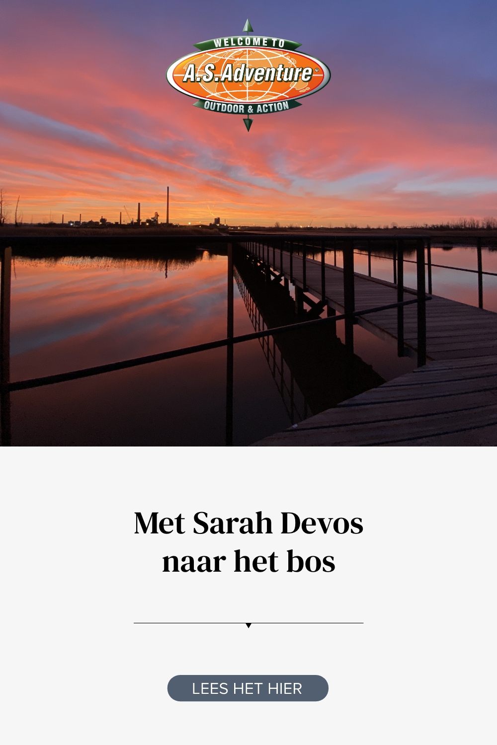 Met Sarah Devos naar het bos | A.S.Adventure