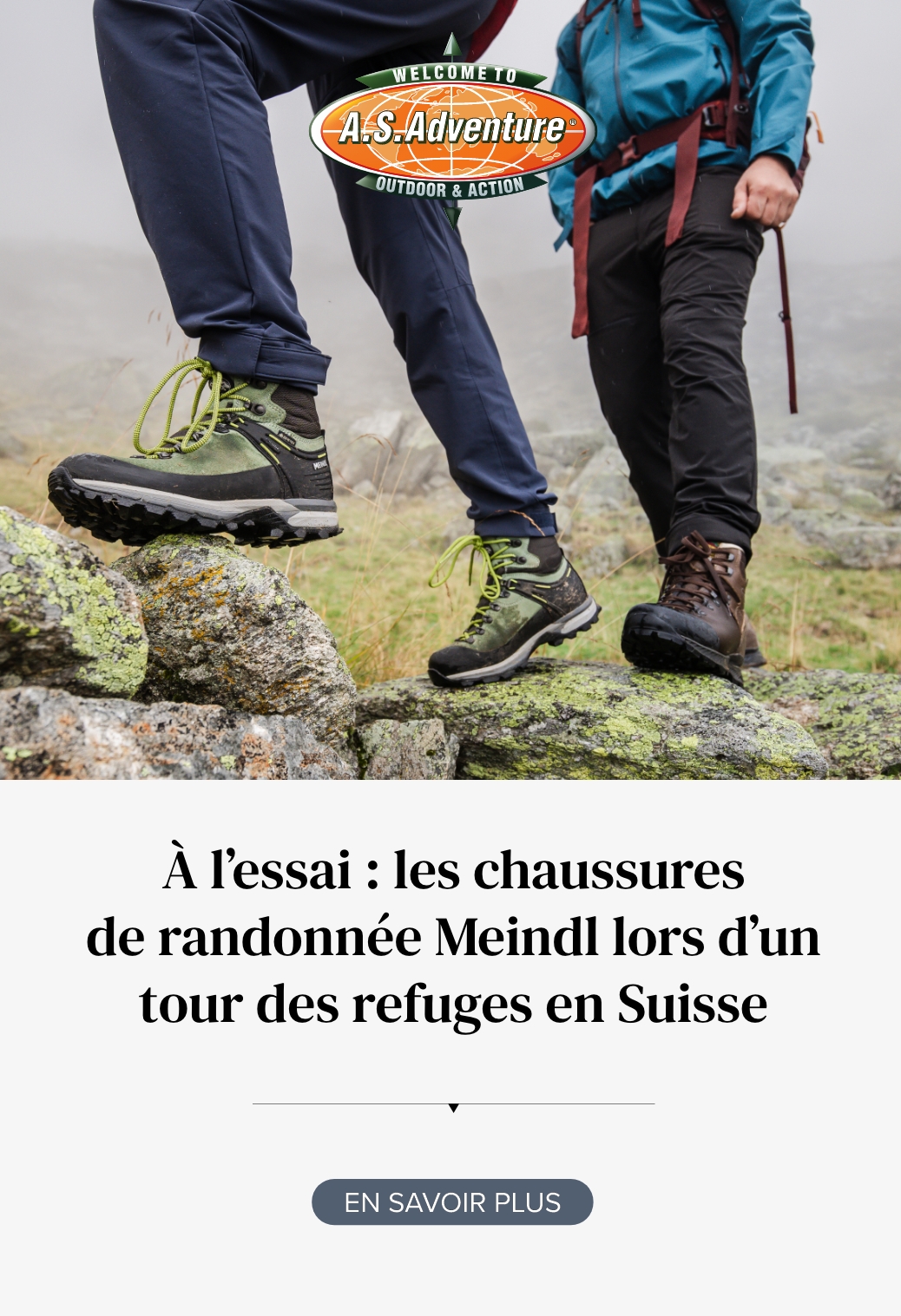 À l’essai lors d’un tour des refuges en Suisse : les chaussures de ...