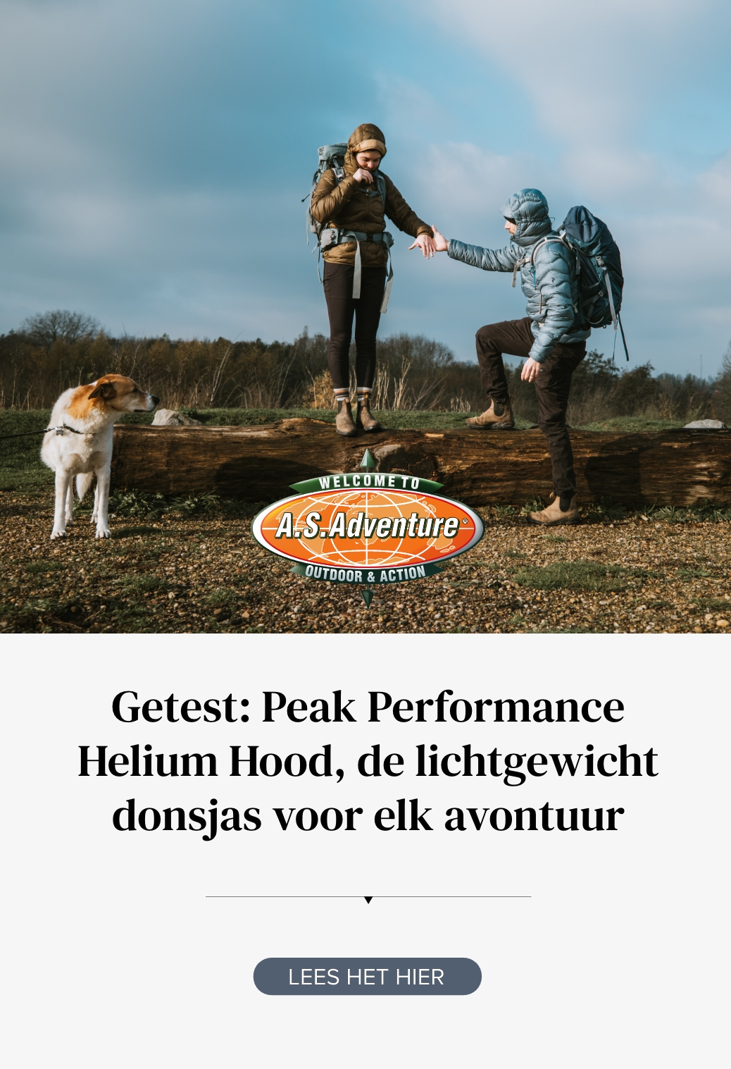 Getest: Helium Hood van Peak Performance, de allround donsjas | A.S ...