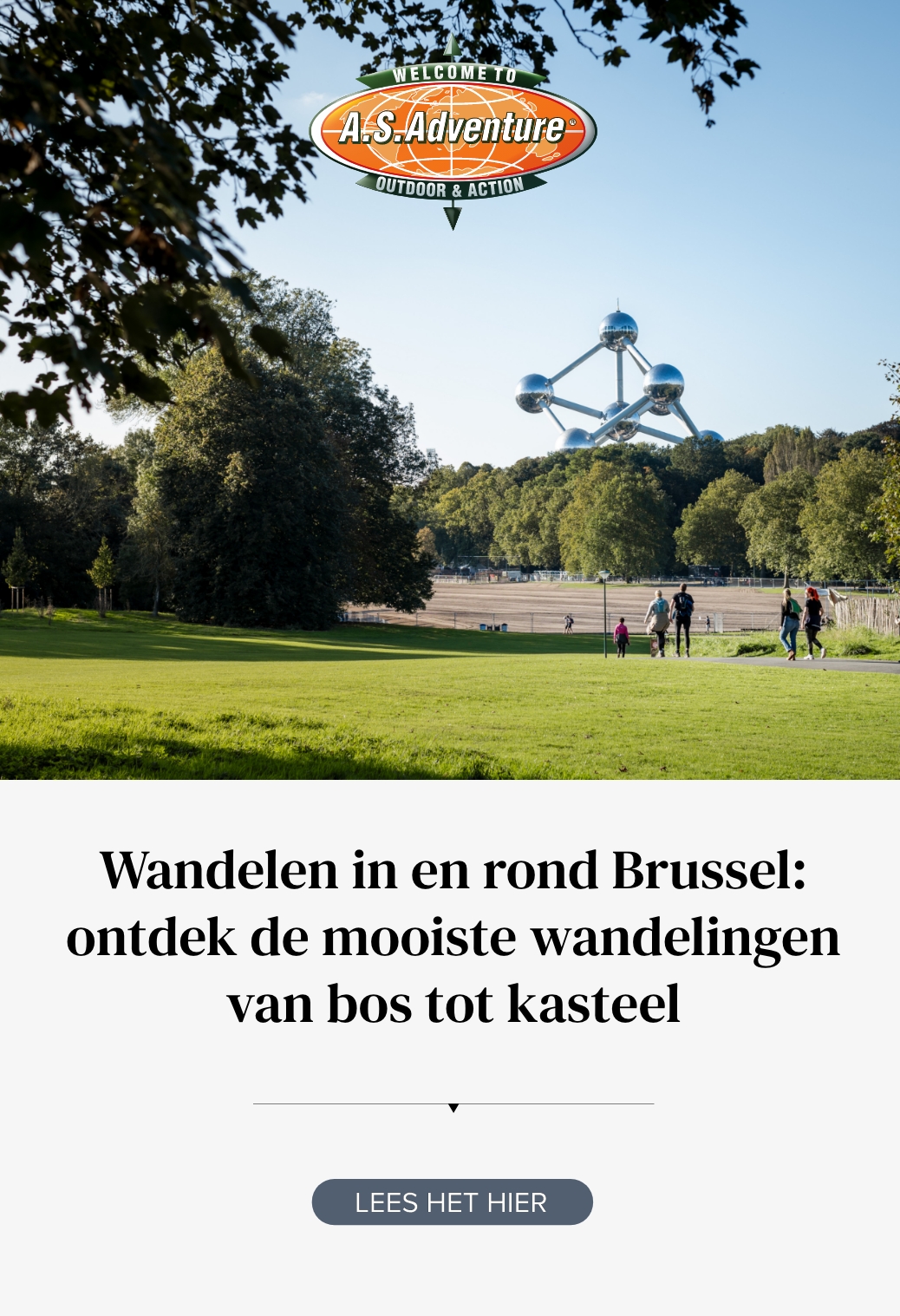 Wandelingen in en rond Brussel | A.S.Adventure